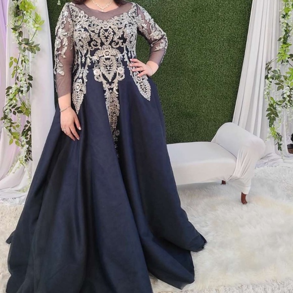 Dresses | Turkish Ball Gown In Navy Blue | Poshmark